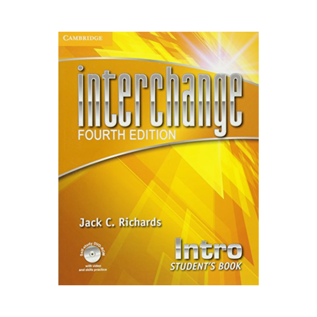 Libro de Inglés Interchange Fourth Edition Intro Student's Book – EL ESCRITORIO MODERNO