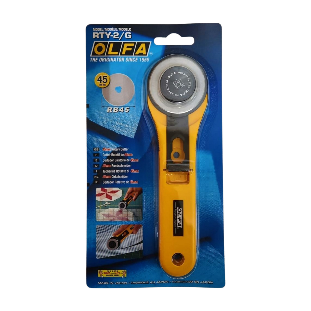 Cutter de corte para circulos 45mm RTY-2/G Olfa – EL ESCRITORIO MODERNO