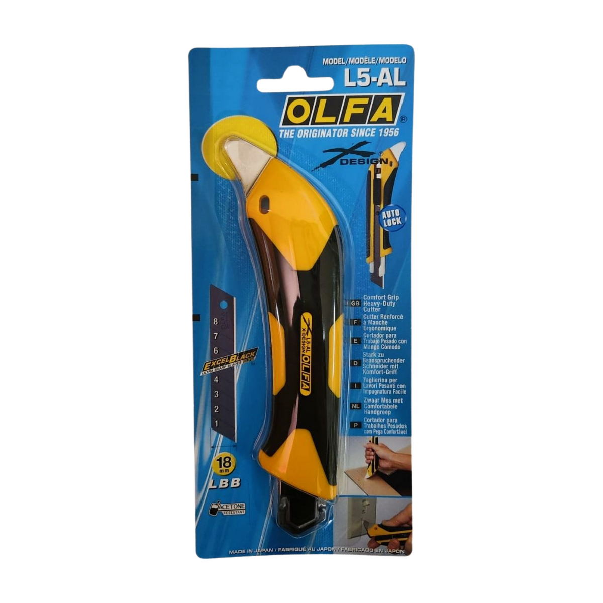 Cutter L5-AL OLFA – EL ESCRITORIO MODERNO
