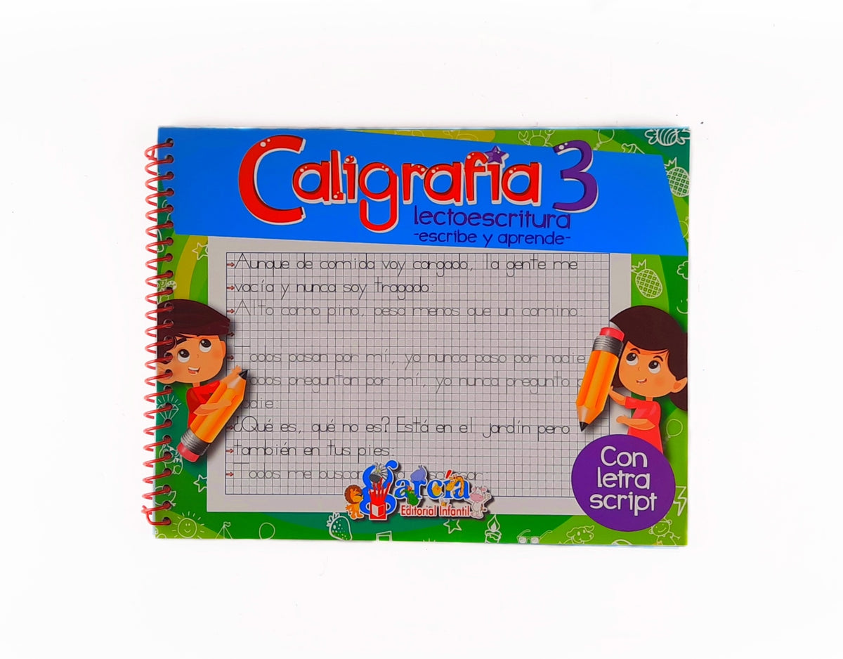 Cuaderno De Actividades Caligrafía Aprendiendo A Escribir – EL ...