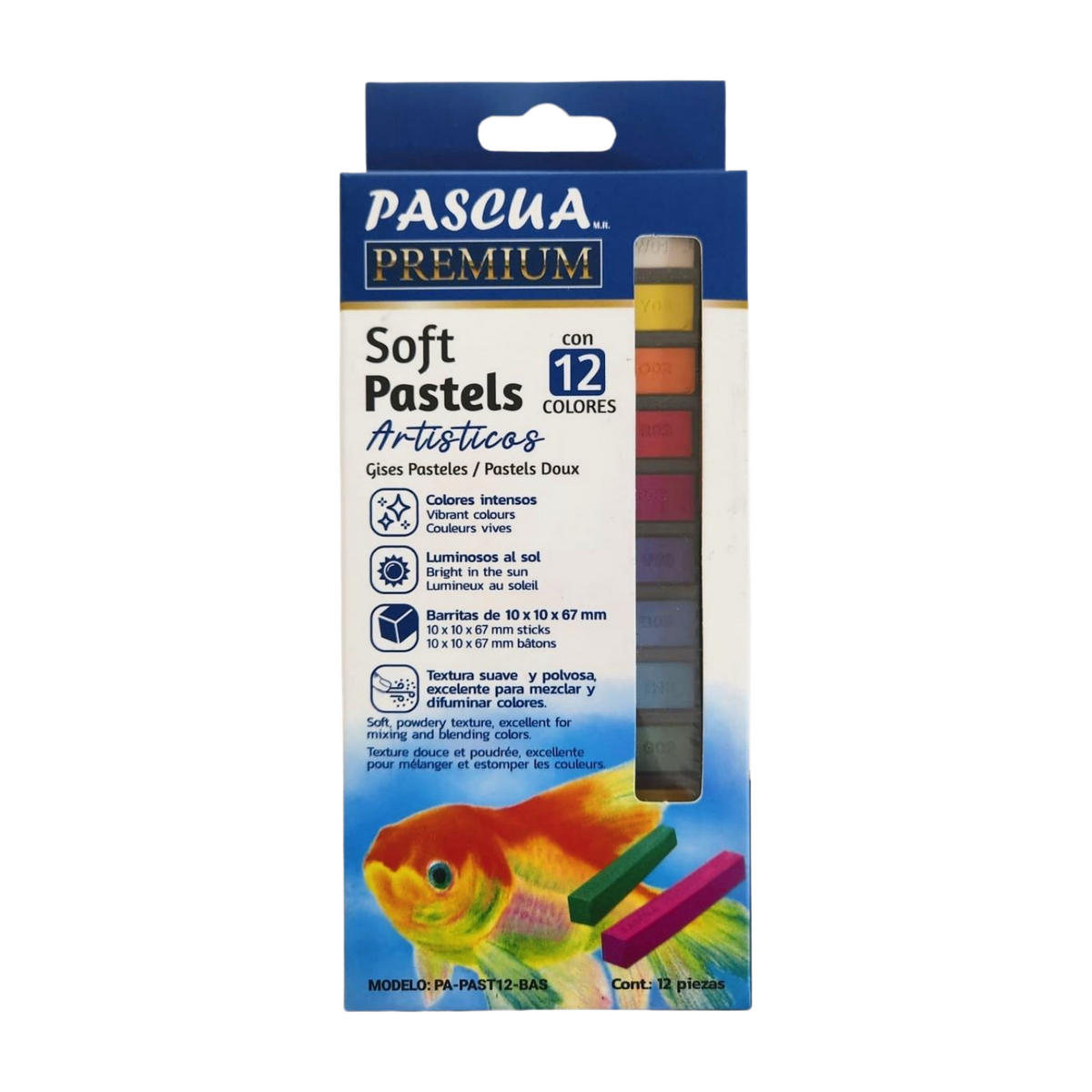 SET 12 BARRAS GISES PASTELES – EL ESCRITORIO MODERNO